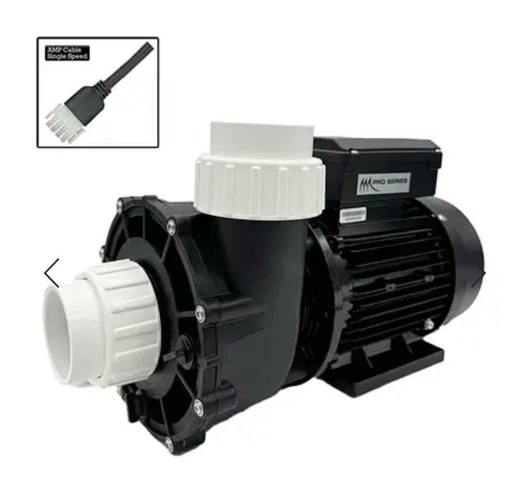 LX Whirlpool WP300II 3HP Two Speed Spa Pump Pool New Spa Pool With AMP ...