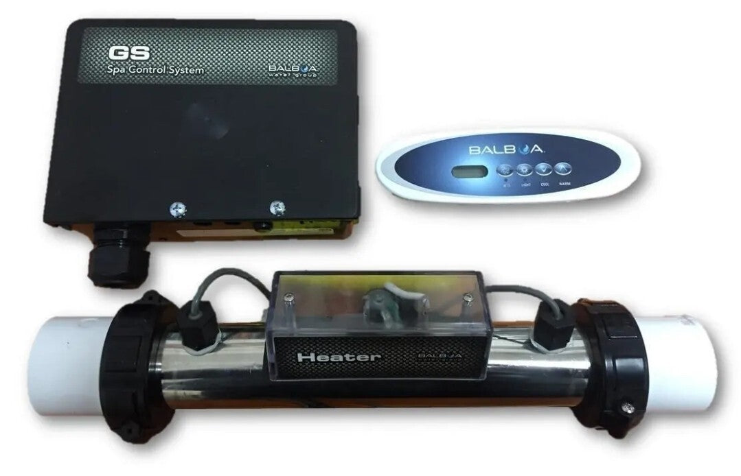 Balboa GS100 3kw Spa Controller Touchpad Element Complete Package Kit ...